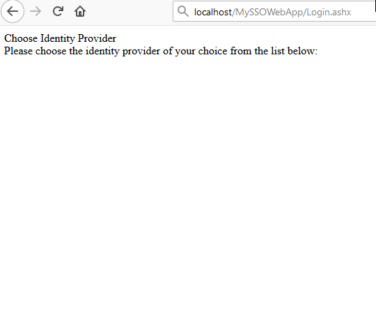 No Identity Providers To Choose From · Issue #40 · i8beef/SAML2 · GitHub