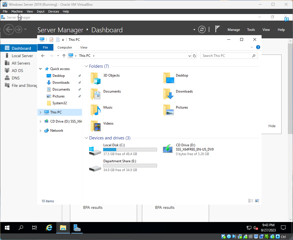 GitHub - johnnyh209/Configuring-Shared-Folder