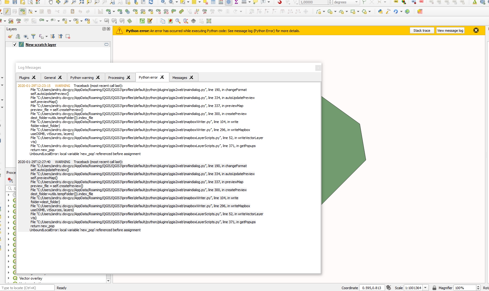 mapbox GL JS error · Issue #851 · qgis2web/qgis2web · GitHub