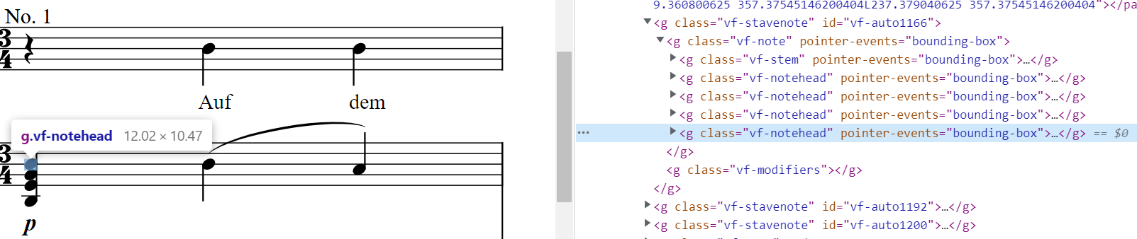 Dynamic coloring / getting SVG of notes of a chord · Issue #1246 ...