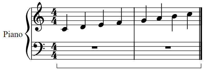 Pedal starting on a rest note does not x-position at the beginning of ...