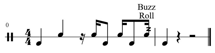 Display Buzz Roll Tremolo (unmeasured) · Issue #1413 ...