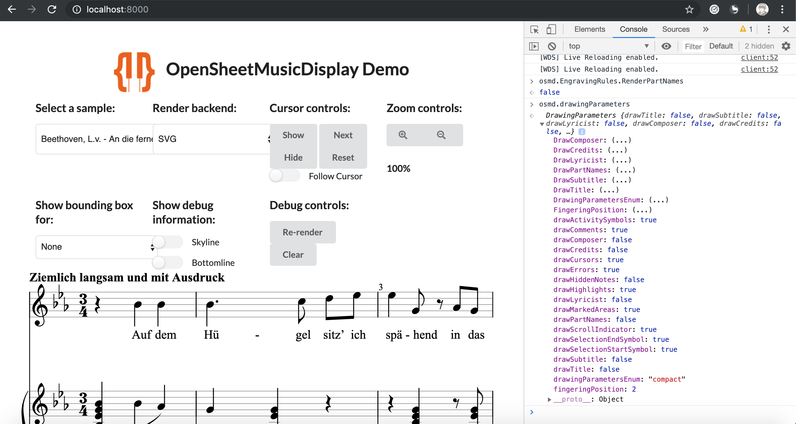 Backend option ‘Canvas’ is not working (raw JS) · Issue #570 · opensheetmusicdisplay ...
