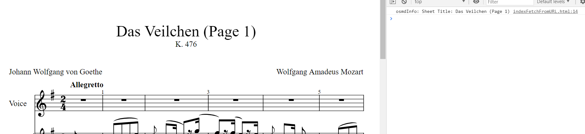 How To Interrogate Sheet Music Without HTML Container · Issue #906 ...