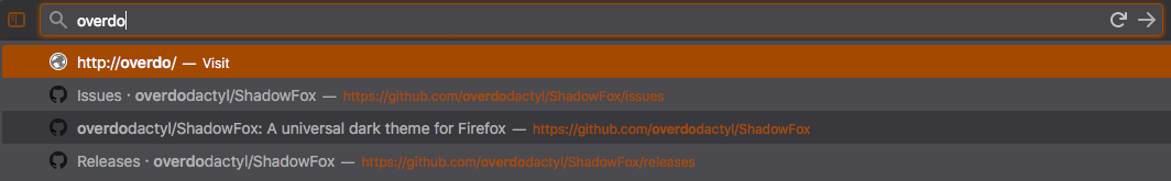 Color Scheme · Issue #27 · overdodactyl/ShadowFox · GitHub