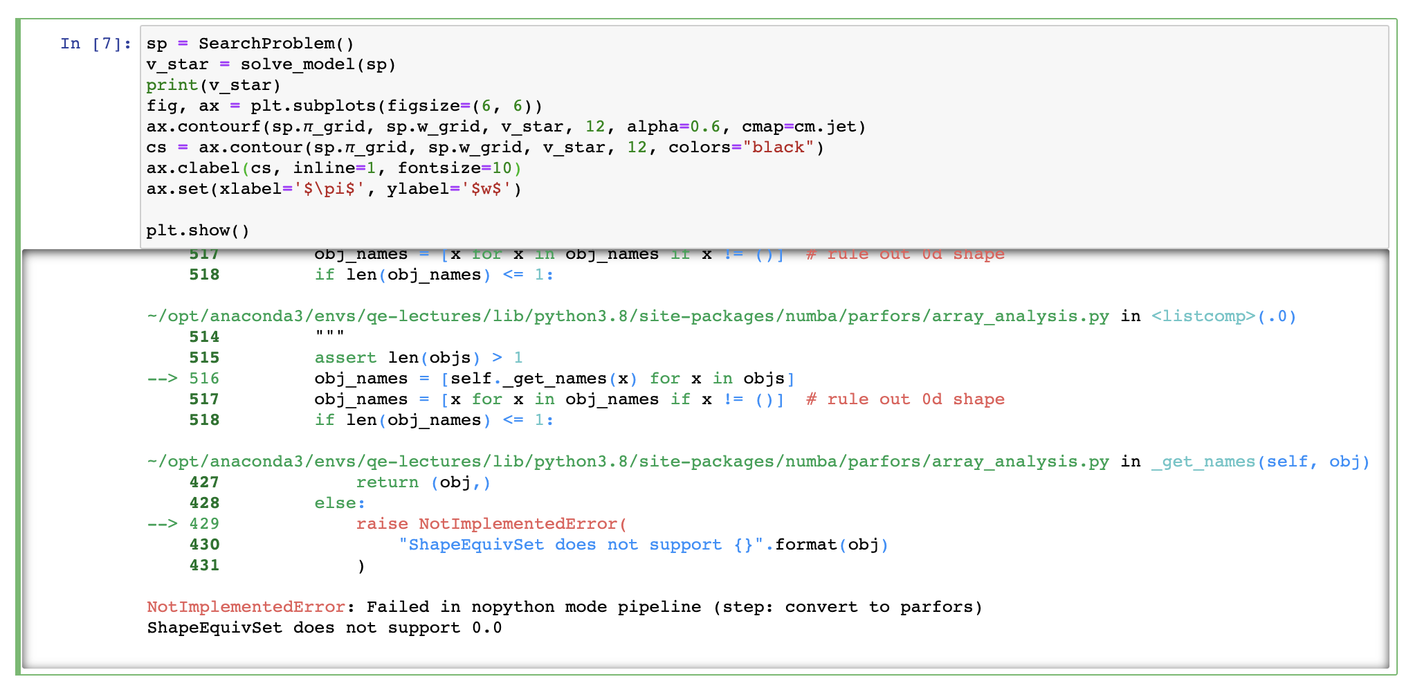 Odu Notimplementederror Failed In Nopython Mode Pipeline · Issue