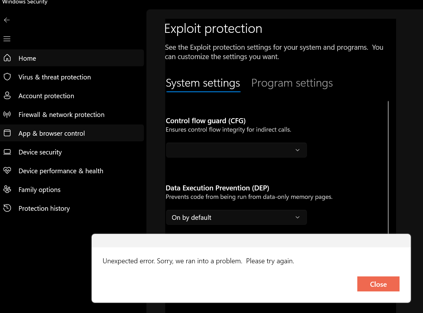 Exploit Protection Settings Broken · Issue 721 · Christitustechwinutil · Github 0697