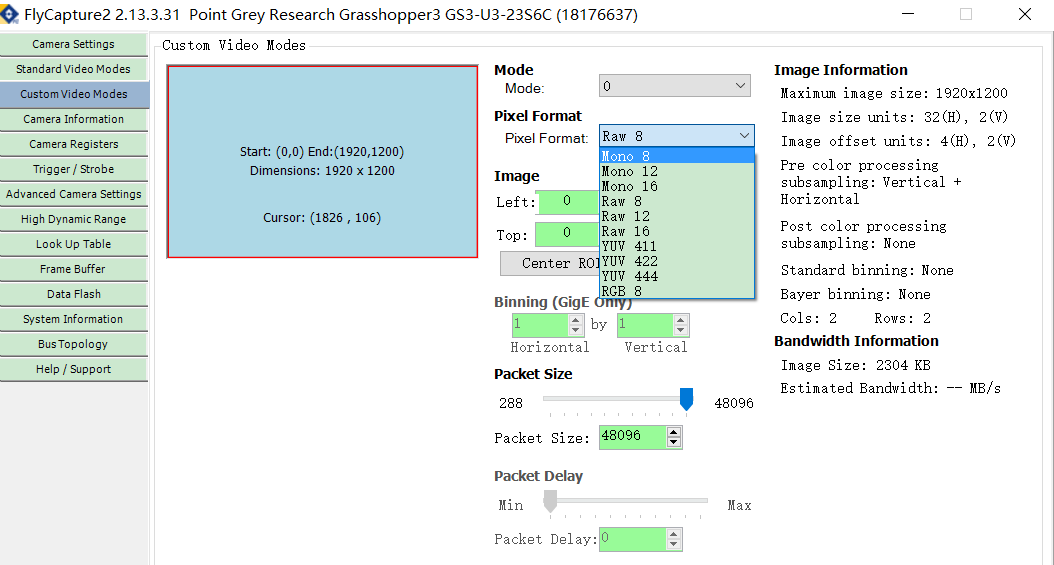 Grasshopper3 camera Error · Issue #524 · autowarefoundation/autoware_ai · GitHub