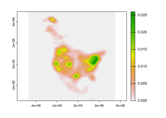 terra::rast from MASS::kde2d does not work like raster::raster · Issue #630 · rspatial/terra ...