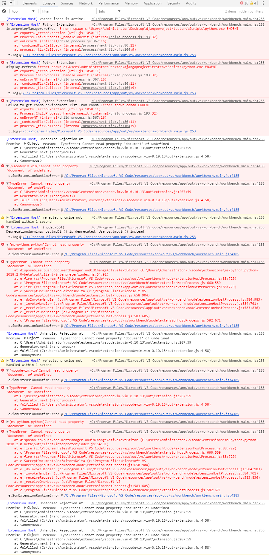 automated virtual environment loading in terminal does not work under ...