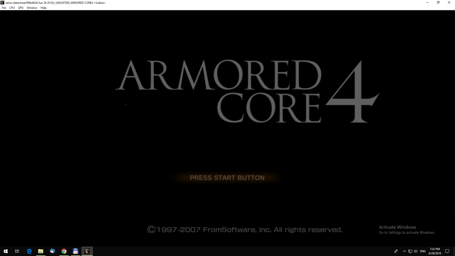 465307D6 - Armored Core 4 · Issue #279 · xenia-project/game-compatibility · GitHub