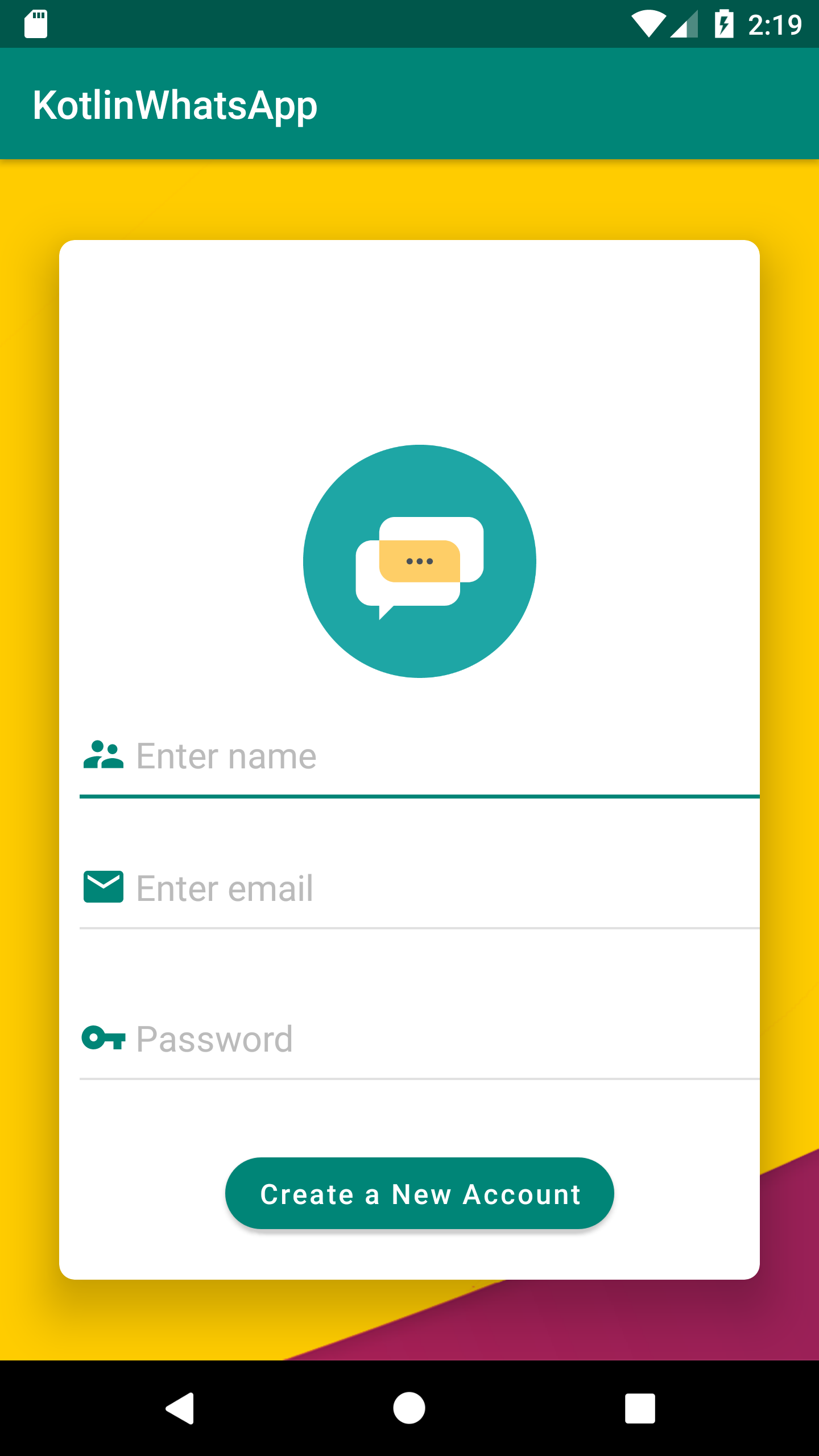 GitHub - omar20alaa/KotlinWhatsApp: Whatsapp clone with kotlin using ...