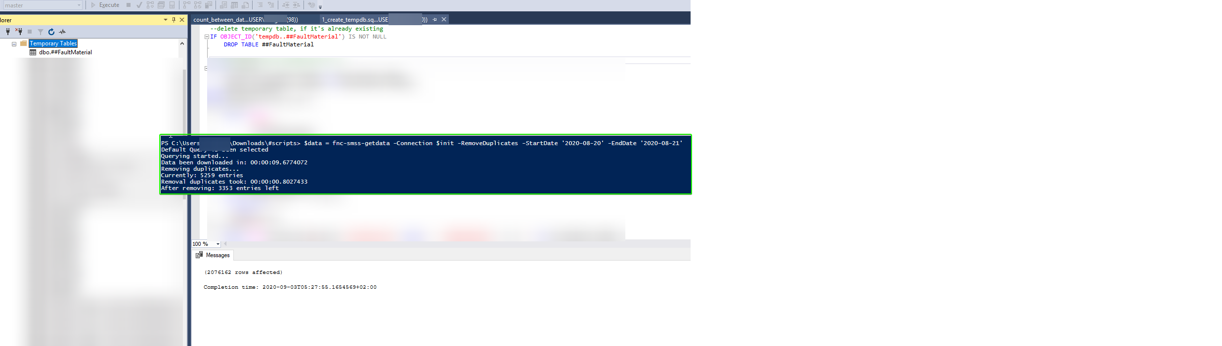 TempDB is been created with the 2nd query · Issue #6779 · dataplat/dbatools · GitHub