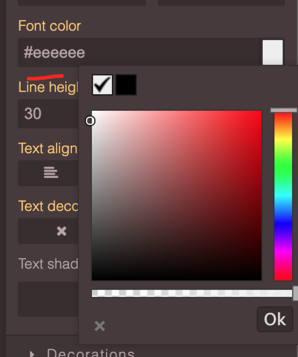 BUG: The colorpicker scroll off the input box · Issue #3353 · GrapesJS/grapesjs · GitHub