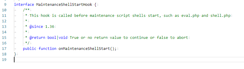 Add visibility from implemented interfaces when using quickfix for stubs · Issue #90 · DEVSENSE ...