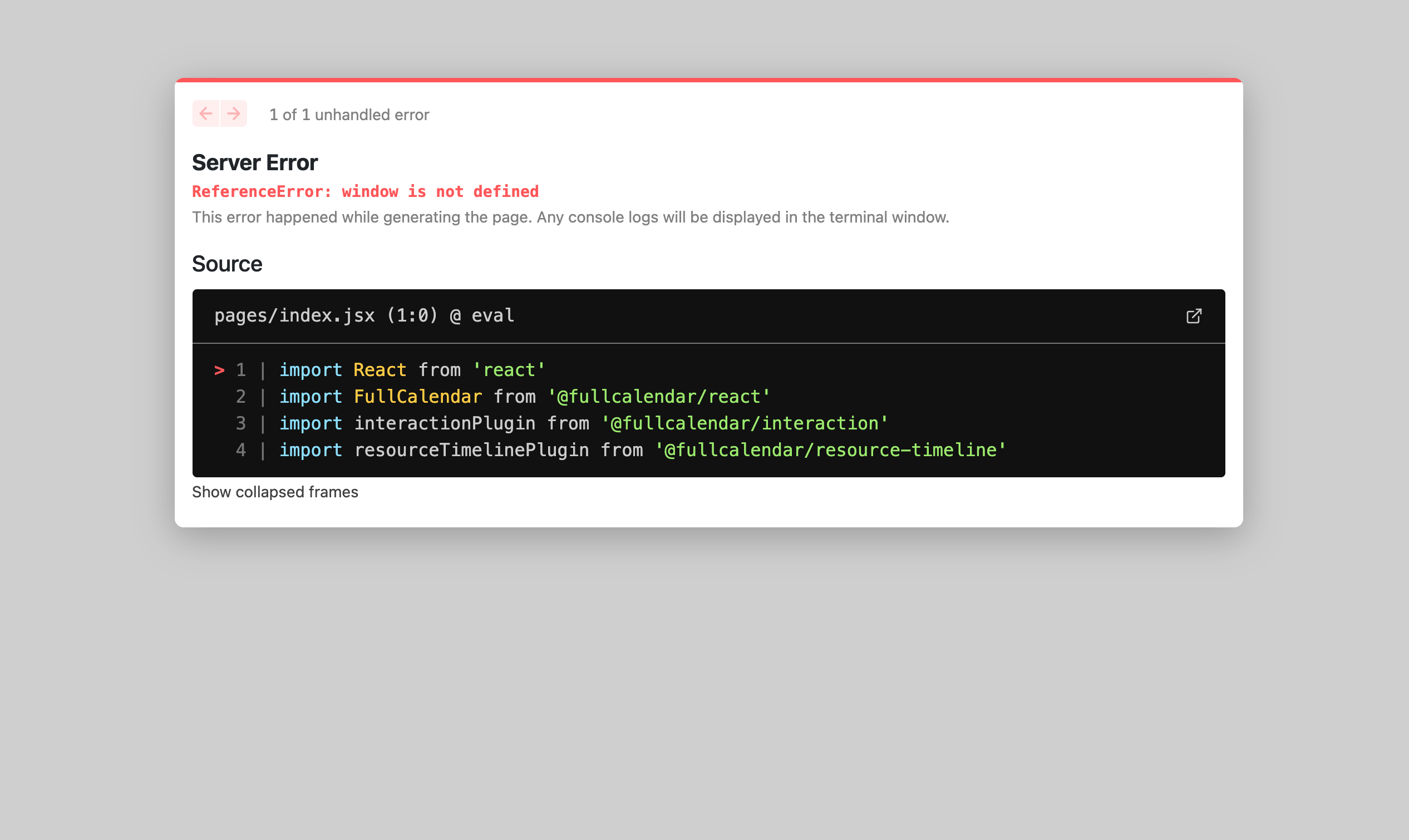 FullCalendar to Nextjs application · vercel next.js · Discussion #21519 ...