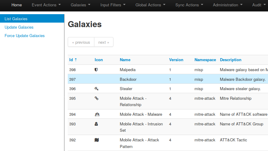 Where is "misp-galaxy" taxonomy? · Issue #4153 · MISP/MISP · GitHub