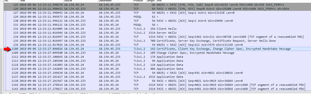 10-20 hang on connections when SSL Mode is set to Prefer or Require in ...