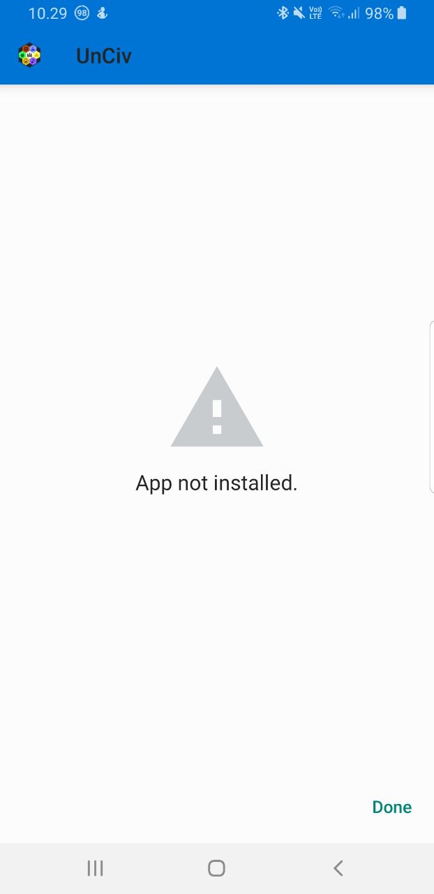 can't install android version of the game · Issue #1618 · yairm210/Unciv · GitHub