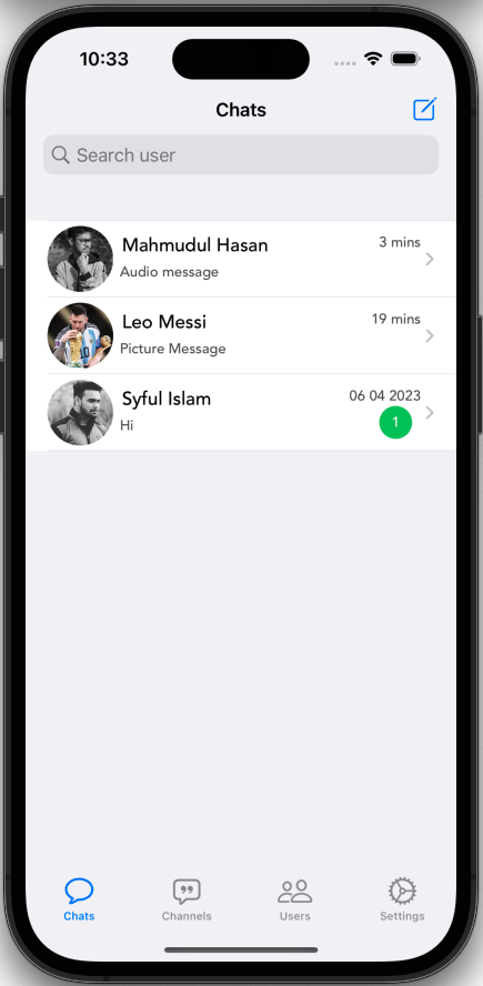 GitHub - znun/Messenger