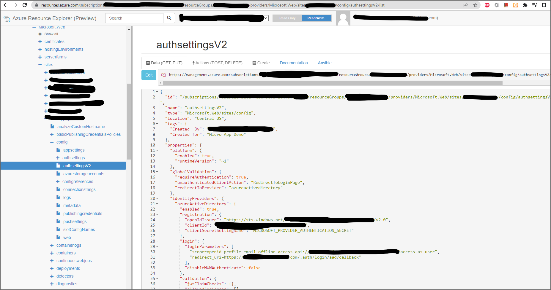 "Modify redirection URL" section is not comprehensive to resolve App Service AAD Auth redirects ...