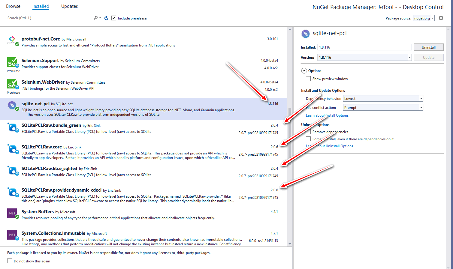 Wpf Tips Unable To Load Dll Sqlite3 The Specified Module Was Not Found · Issue 1037 7648