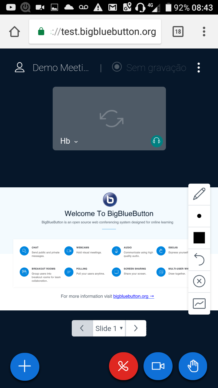 HTML5-Webcam doesn't work on Huawei Android phones on 2.0-RC1 · Issue #5764 · bigbluebutton ...