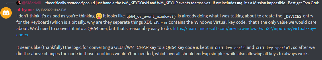 Fix _KEYHIT and _DEVICES to properly work with all keyboard keys on Windows · Issue #283 · QB64 ...