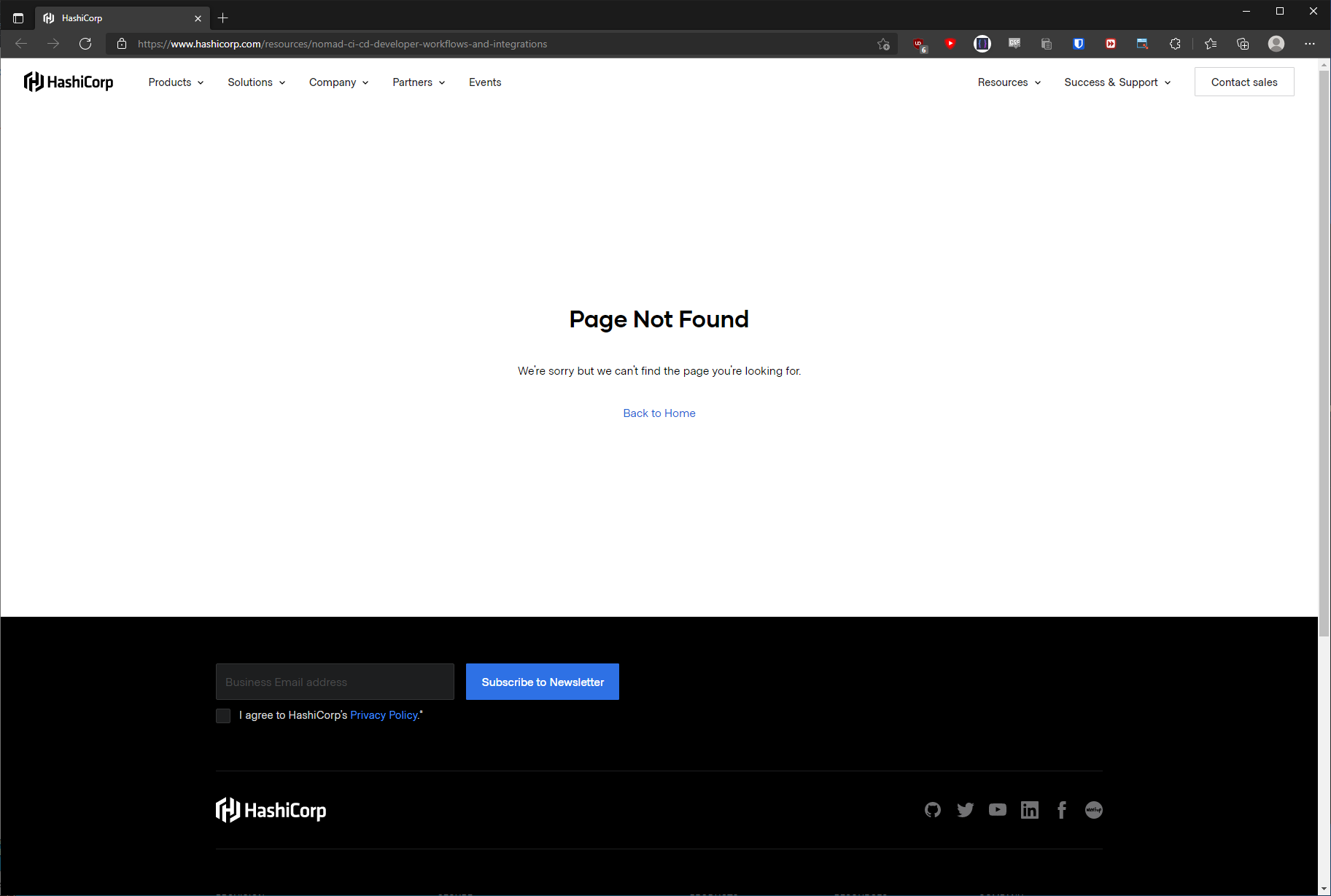 Nomad Ecosystem - Broken link to Gitlab resources · Issue #11306 · hashicorp/nomad · GitHub