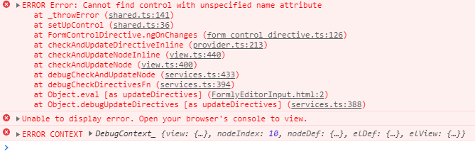 Editor throws an error when used with Formly · Issue #3140 · telerik/kendo-angular · GitHub