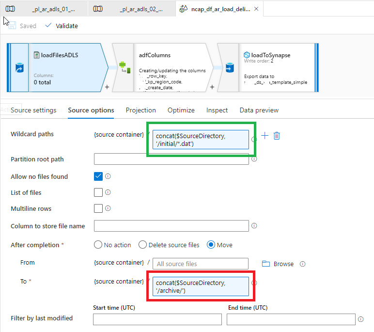 dataflow source adls gen2 is repeating path · Issue #227 · Azure/Azure-DataFactory · GitHub