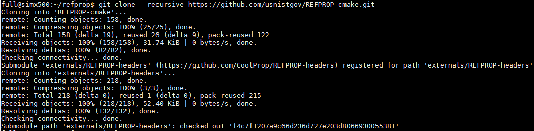 Library Not Compiling Under Linux 64 Bit · Issue 13 · Usnistgovrefprop Cmake · Github
