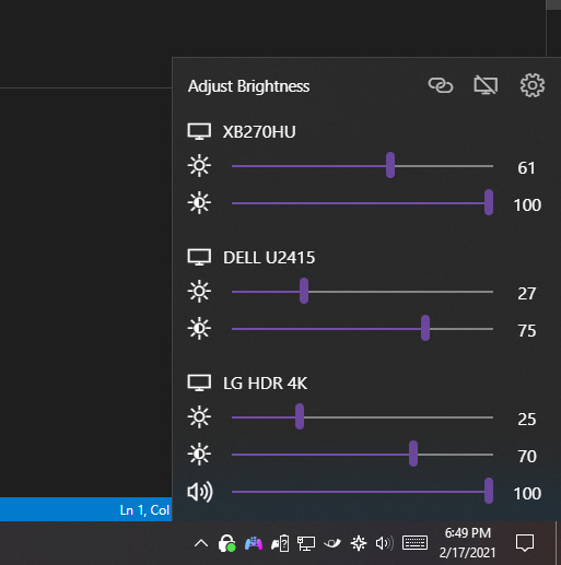Additional DDC/CI Features (ex. Contrast) · Issue #123 · xanderfrangos/twinkle-tray · GitHub
