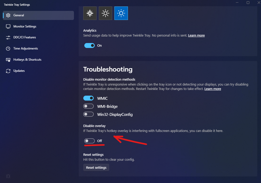 [Feature Request] Hide slider UI and background program keyboard shortcut adjustment function ...
