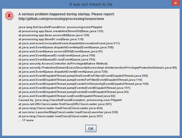crashing on bootup · Issue #5544 · processing/processing · GitHub