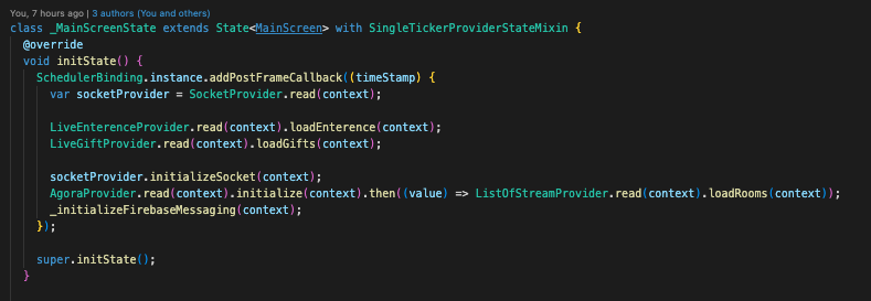 App Freeze By Agorartcwrapper Once Hot Restart · Issue 1382 · Agoraio Extensionsagora Flutter 