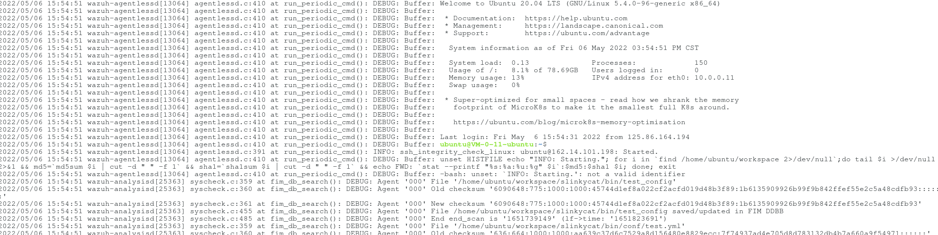Agentless cannot be used on Kail · Issue #13381 · wazuh/wazuh · GitHub