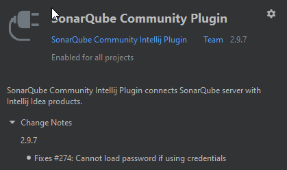 NullpointerException 'Cannot load password' if using credentials · Issue #274 · sonar-intellij ...