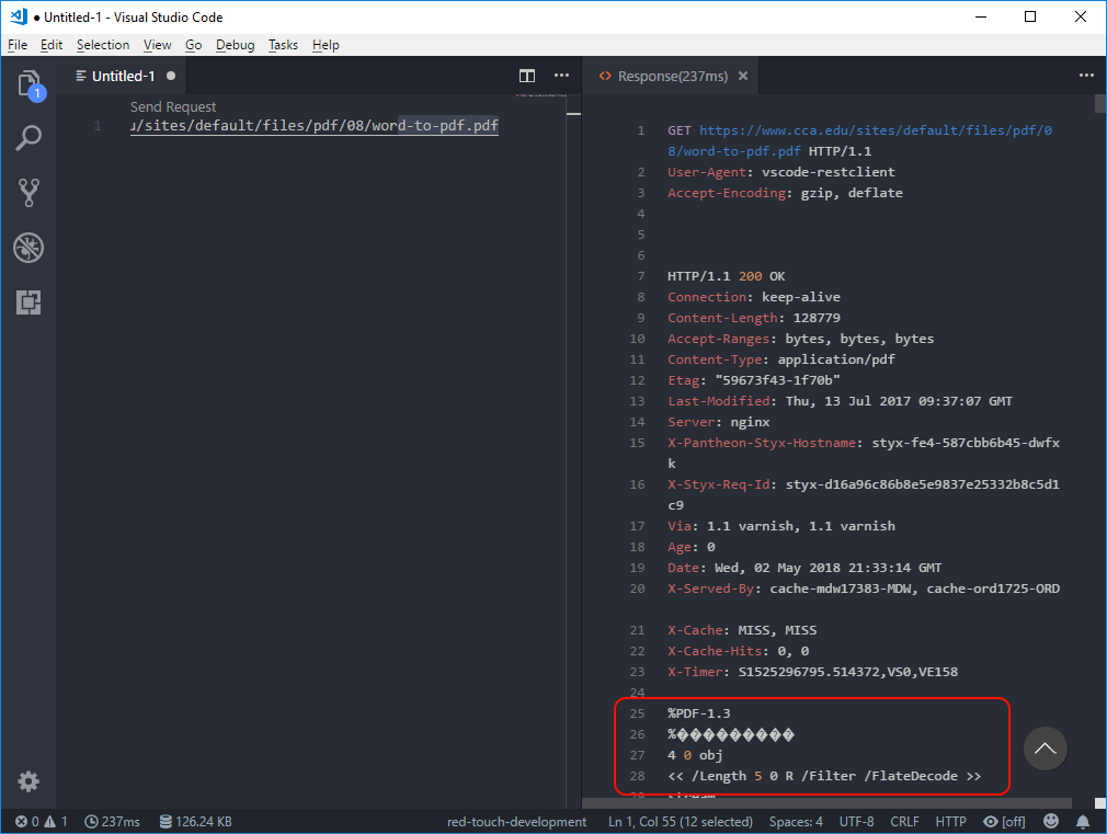 Show save response body link for large response bodies · Issue #201 ...