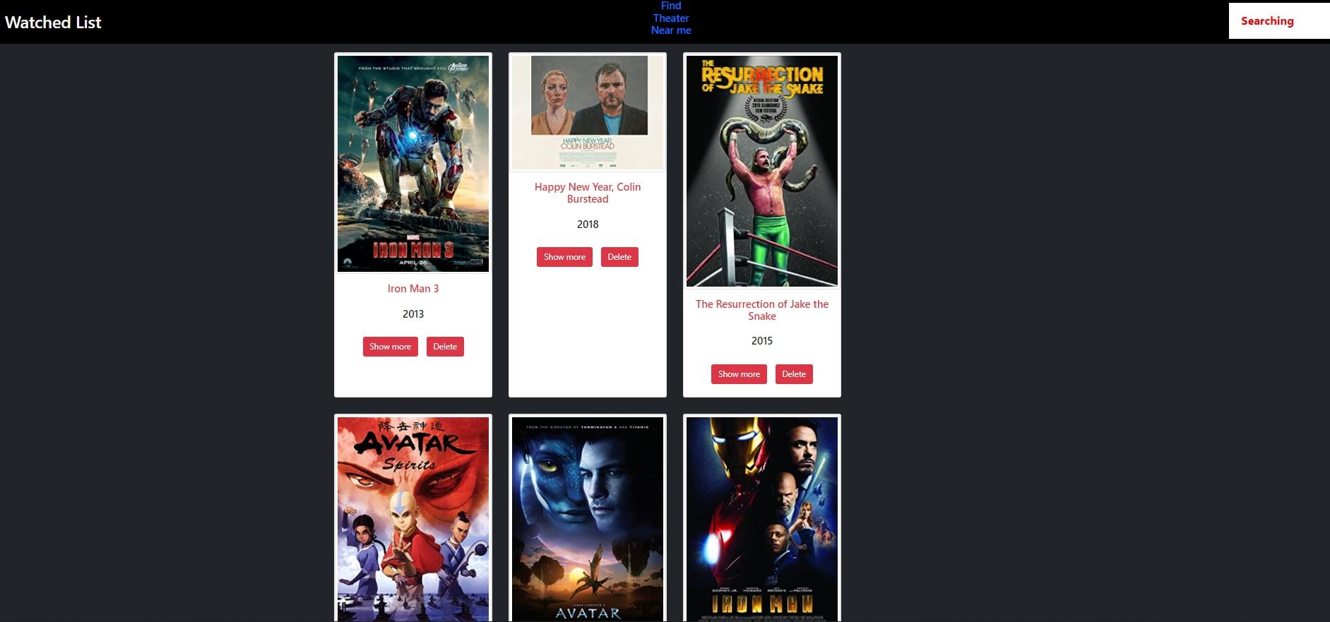 GitHub - Mike-C-Sanders/Movie-Tracker: Group Project 1