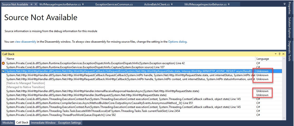 How to debug the source code of ServiceModel.Http (4.4.0) using Visual Studio 2017 · Issue #1048 ...