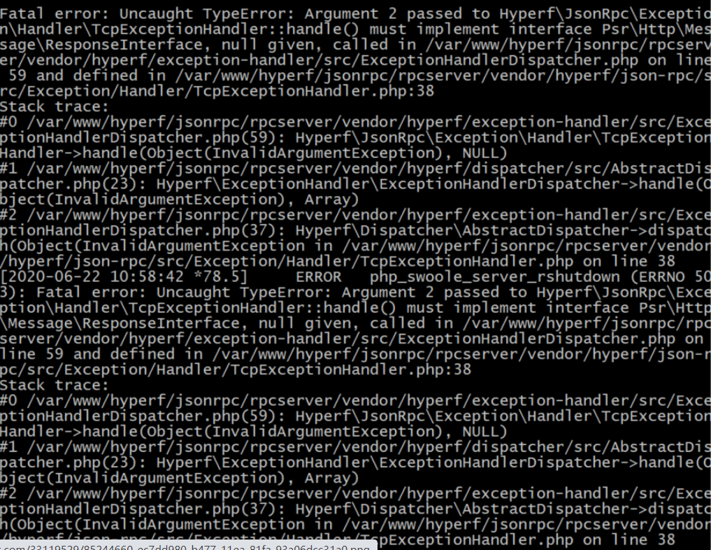 tcp 调用 hyperf-jsonrpc传参问题 · Issue #2021 · hyperf/hyperf · GitHub
