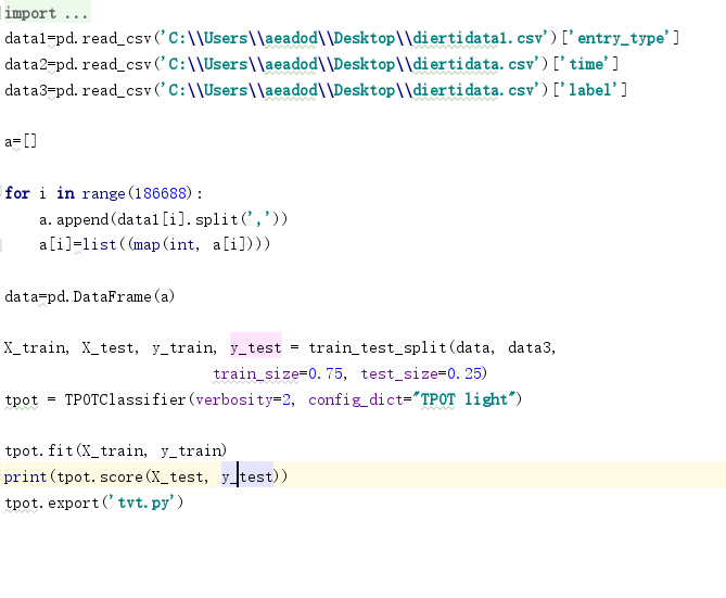 Why the training steps stop suddenly? · Issue #863 · EpistasisLab/tpot ...