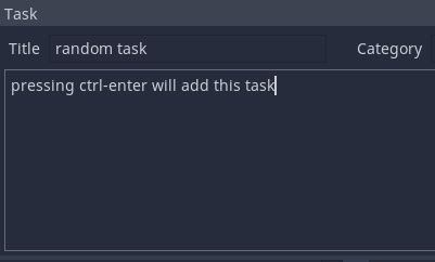 Suggestion: keyboard shortcuts/bigger icons · Issue #2 · NimbleBeasts/NbGodotProjectManagement ...