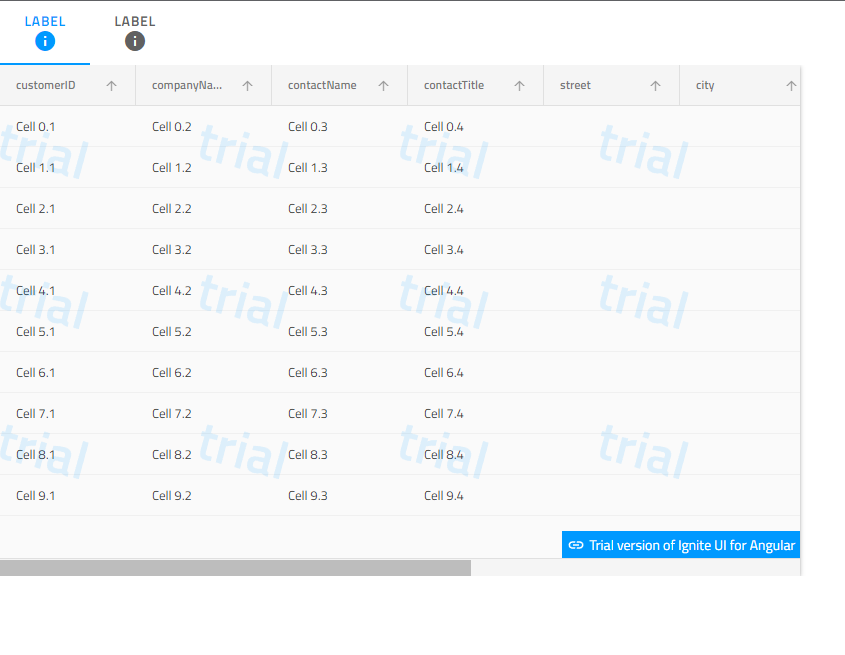 Grid used within a tab layout is overlapping · Issue #11408 · IgniteUI/igniteui-angular · GitHub