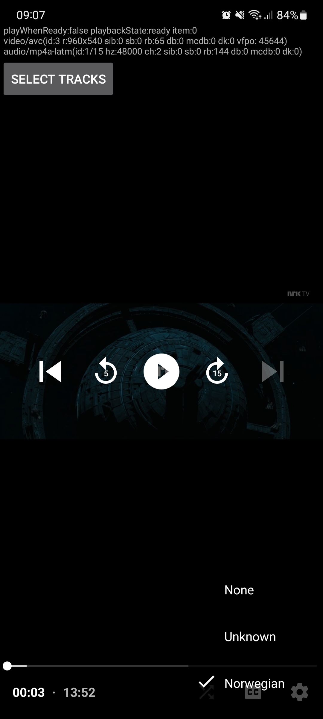 ExoPlayer adds an additional empty subtitle track not present in the HLS playlist · Issue #432 ...