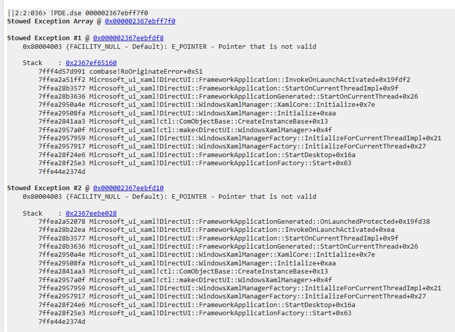 KERNELBASE.dll, version: 10.0.19041.1826, 0xc000027b. Installed .msix MAUI windows APP ERROR ...