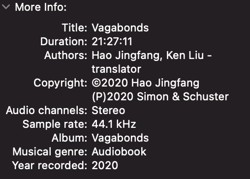 Duration: NaN for m4a Audiobook · Issue #797 · Borewit/music-metadata · GitHub