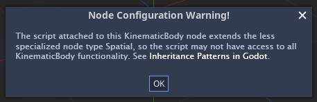 Warn me that some members will be inaccessible when I attach a script that inherits from a ...
