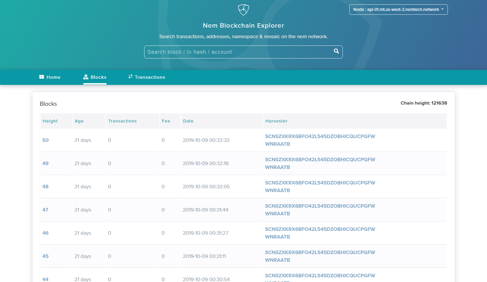 Blocks live data bug · Issue #175 · symbol/explorer · GitHub